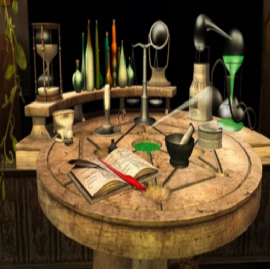 Second Life Marketplace - :CP: The Alchemist - Table RARE