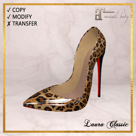 Second Life Marketplace - KRD - Laura Classic - Leopard