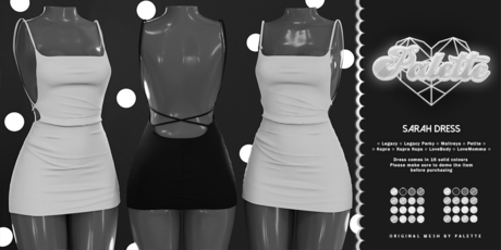 Second Life Marketplace - Palette - Sarah Dress [Demo]