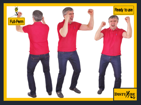 Second Life Marketplace - ::DisturbeD:: Derrick Cheering Man Character ...