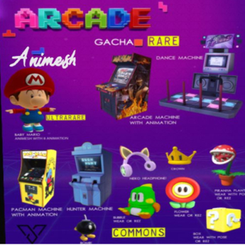 Second Life Marketplace - ::VOND:: ARCADE GACHA - CROWN (wearme)