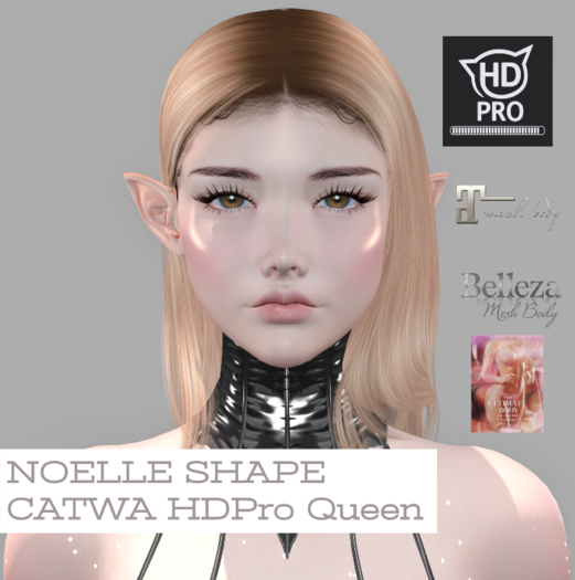 Second Life Marketplace - Shape Head Catwa Queen hdpro - CHANCI