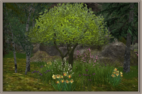 Second Life Marketplace - Lady's Garden - Small tree with spring ...
