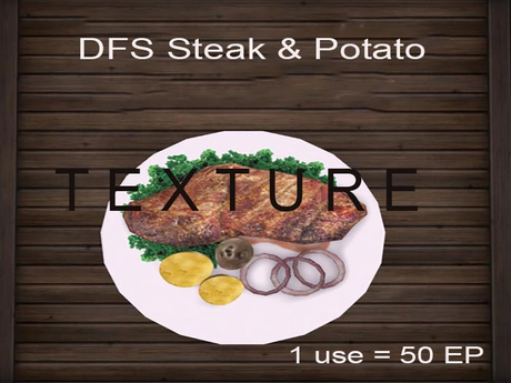Second Life Marketplace - Dfs Steak and Potato texture