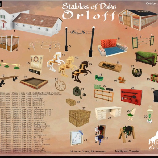 Second Life Marketplace - 1. E.p. - Stables of Duke Orloff - Stable BOX ...