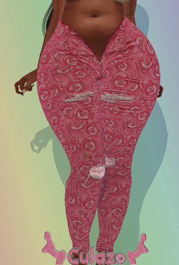 Second Life Marketplace Culazo Unzipped Pants Bouquet