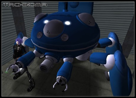 Second Life Marketplace - ROBOT spider TACHIKOMA from ghost in the ...