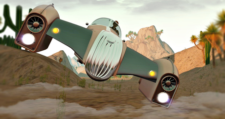 Second Life Marketplace - Hoover Concept 2 v1.0 (BOXED)