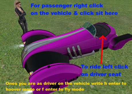 Second Life Marketplace - FREE Hoover Concept 2 v1.0 (DEMO BOXED)