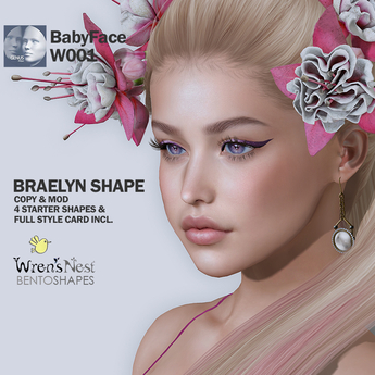 Second Life Marketplace - { wren's nest } Braelyn shape for Genus ...