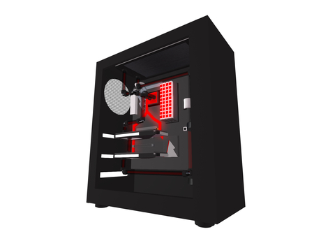Second Life Marketplace - ::AAC:: GAMING PC Red v0.1