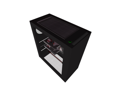 Second Life Marketplace - ::AAC:: GAMING PC Red v0.1
