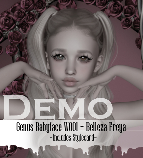 Second Life Marketplace - [:MB:] SugarBunny Shape DEMO (Genus Babyface ...