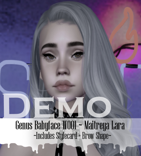 Second Life Marketplace - [:MB:] Melodi Shape DEMO (Maitreya Lara ...