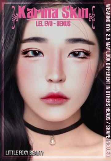 Second Life Marketplace - (ADD ME) ~Little Foxy B.~ Karina Skin (Genus ...