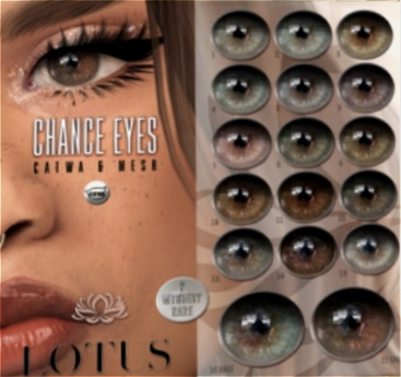 Second Life Marketplace - LOTUS. Chance Eyes 05 BOX