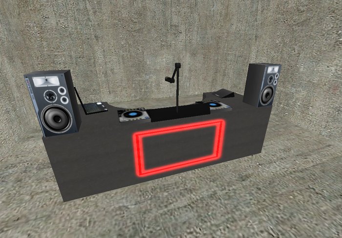 Second Life Marketplace - DJ station club or stage (23prim)