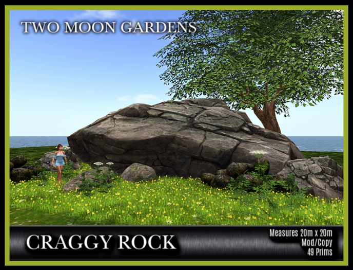 Second Life Marketplace - TMG - CRAGGY ROCK*