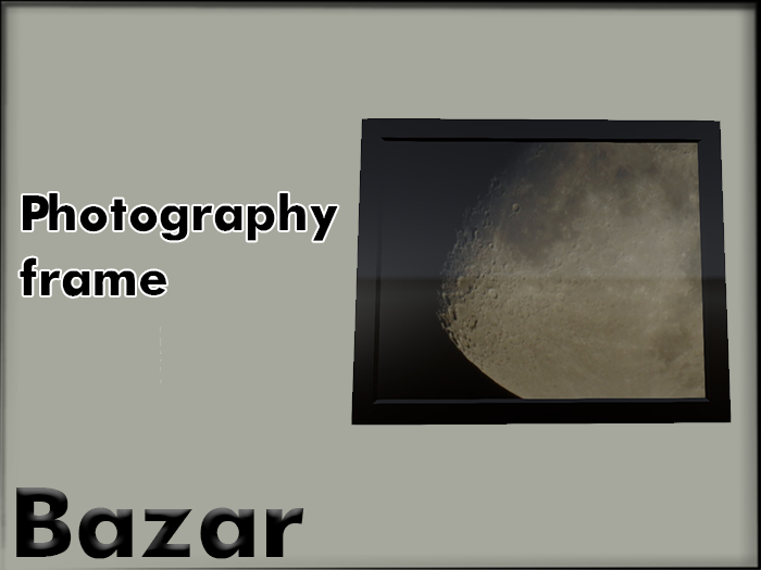 Second Life Marketplace - Photography frame moon craters [BOX]