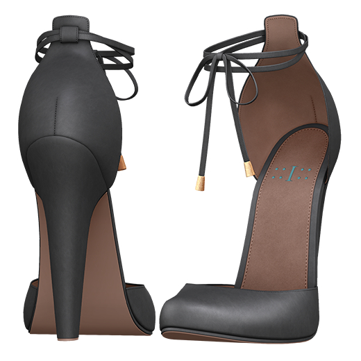 Second Life Marketplace - Ingenue :: Sophie Heels :: Graphite