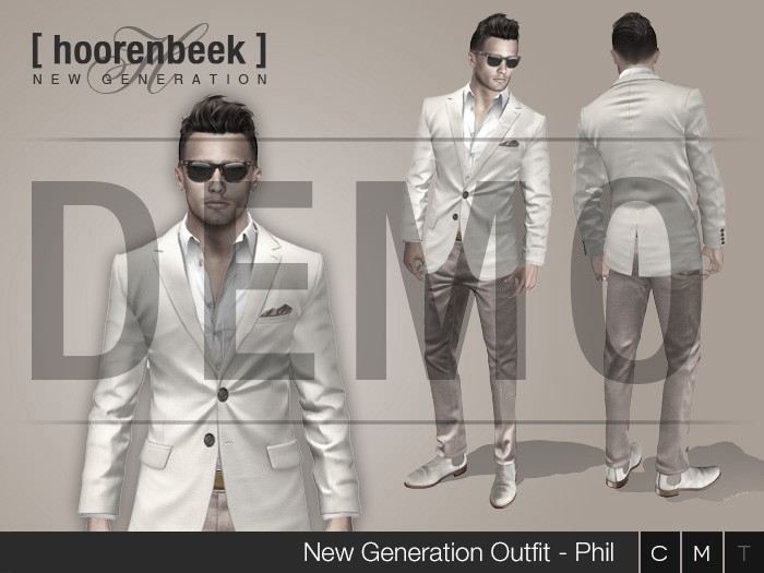 Second Life Marketplace - Complete Outfit - Phil - Signature, Legacy ...