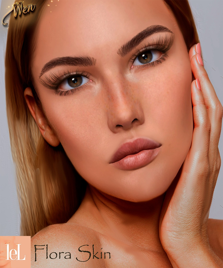Second Life Marketplace - WEN -FLORA SKIN (LELUTKA EVO) FATPACK ALL TONES