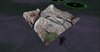 Second Life Marketplace - pink pachyderm rock relief sculpted plane prim