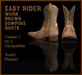 Second Life Marketplace - Easy Rider - Men's Worn Brown Cowboy Boots