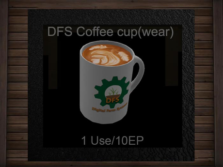 Second Life Marketplace - DFS Coffee Cup (Wear) (Actual Item)