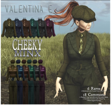 Second Life Marketplace - :V.e. Cheeky Minx Trousers Teal COMMON