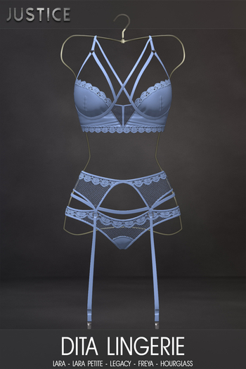 Second Life Marketplace [justice] Dita Lingerie Sky