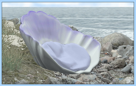 Second Life Marketplace - Shell Seat-Purple