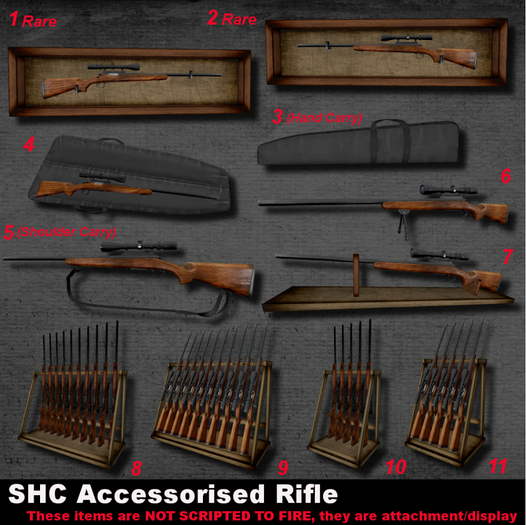 Second Life Marketplace - SHC -4- Hunting Rifle