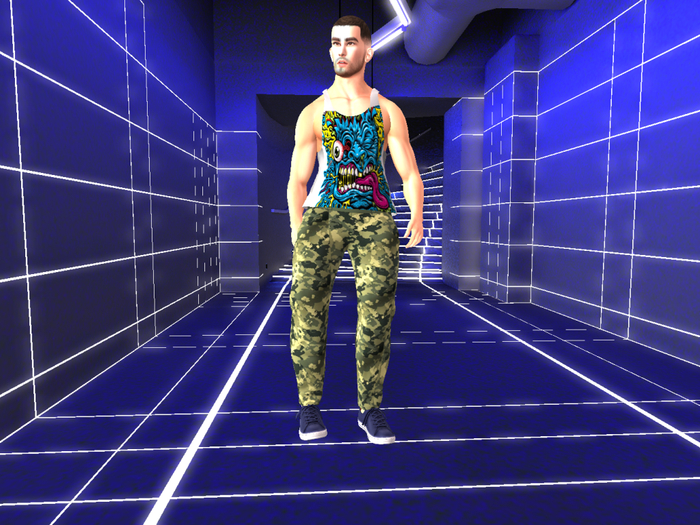 Second Life Marketplace - MKF my new pants camo For Adin, Ocacin Mado ...
