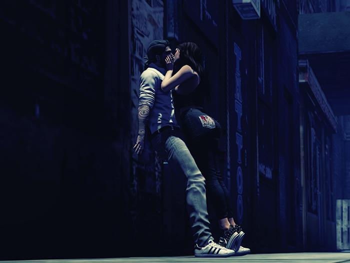 Second Life Marketplace - Canvas Poses - Lean on me