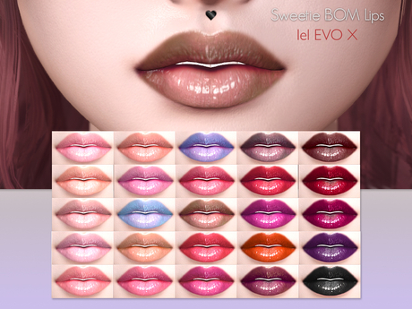 Second Life Marketplace - Sassyphur's LEL Evo X & AK ADVX Sweetie BOM ...
