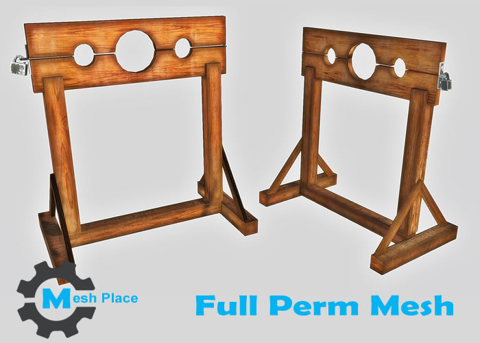 Second Life Marketplace - Mesh Place - Pillory - Full Perm Mesh