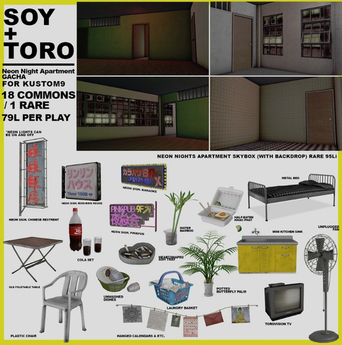Second Life Marketplace - Soy + Toro. neon sign karaoke