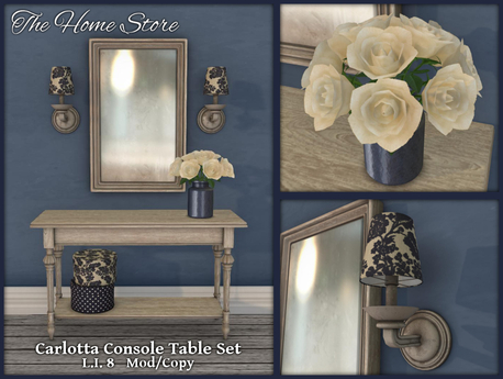 Second Life Marketplace - THS - CARLOTTA FURNITURE VALUE PACK, Animated ...