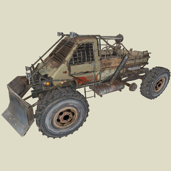 Second Life Marketplace - H.O.W Mesh Apocalypse Jeep, Full Perm, Prop ...