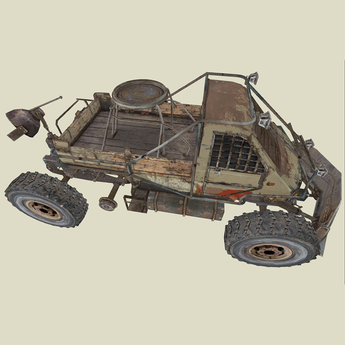 Second Life Marketplace - H.O.W Mesh Apocalypse Jeep, Full Perm, Prop ...