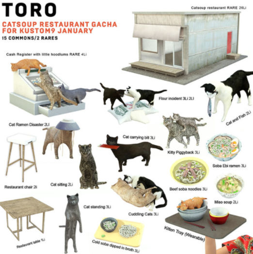 Second Life Marketplace - Toro. Beef soda noodles