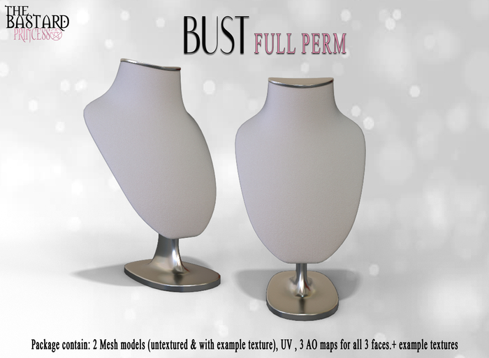 Second Life Marketplace - The Bastard Princess - Bust Full Perm