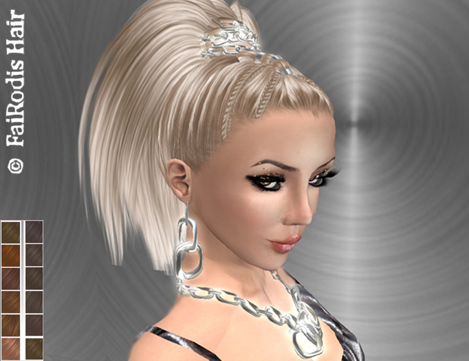 Second Life Marketplace - FaiRodis Beatrice hair light shaten WITH ...