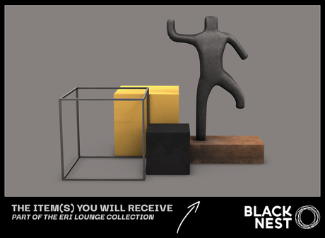 Second Life Marketplace - BLACK NEST / Eri Statue Ornament
