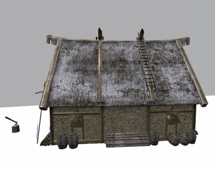 Second Life Marketplace - Viking Prop Hut FULL PERM