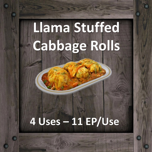 Second Life Marketplace - DFS Llama Stuffed Cabbage Rolls (Texture)