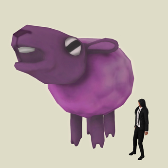 Second Life Marketplace - H.O.W Mesh Crazy Sheep, Full Perm, Low LI ...