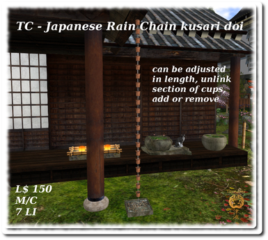 Second Life Marketplace - TC - Japanese Rain Chain kusari doi
