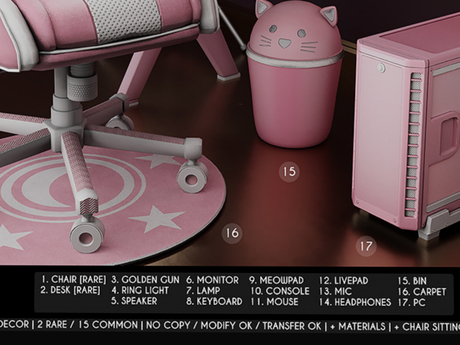 Second Life Marketplace - 9. BAMSE : E-GAMER - Meowpad